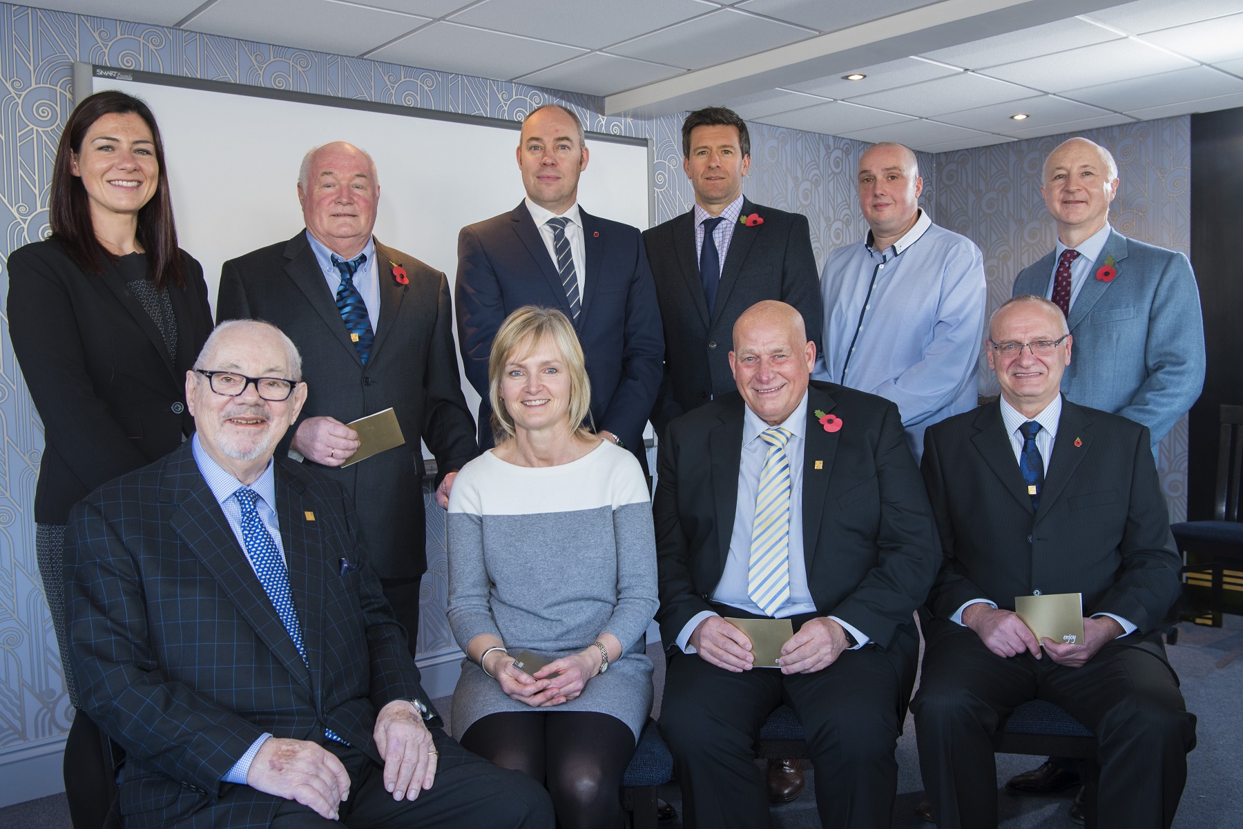 Five Reed Boardall staff celebrate more than a total of 150 years of ...