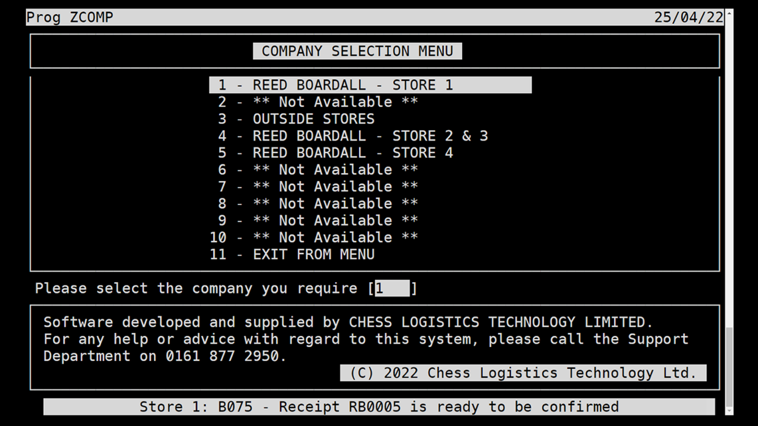 Customer portal - Reed Boardall